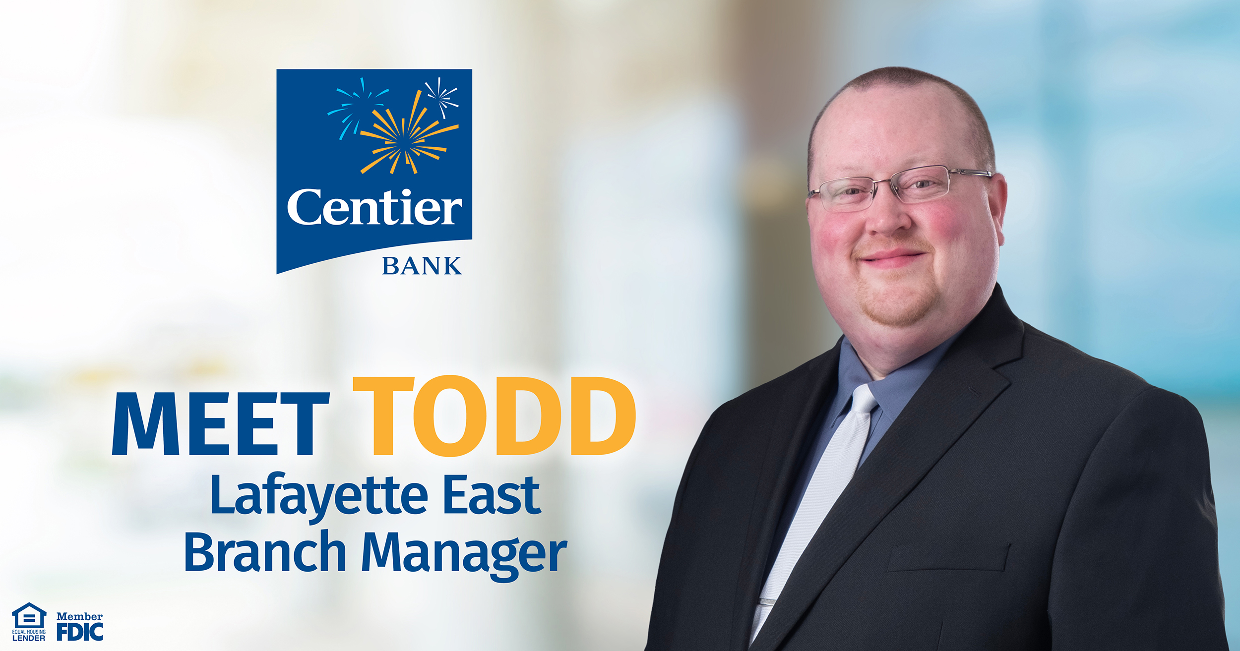 Centier Bank Welcomes Todd Wilkins as Manager of Lafayette East Branch