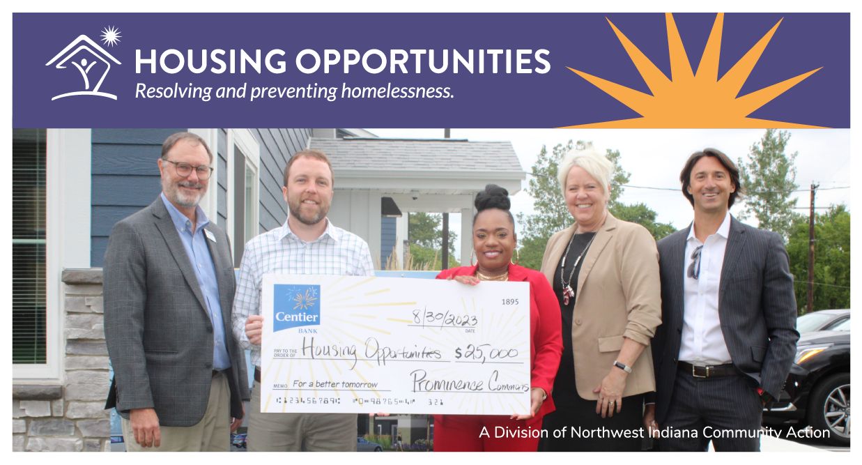 Centier Bank Donates $25,000 to Housing Opportunities for Housing ... Centier Bank Donates $25,000 to Housing Opportunities for Housing ...