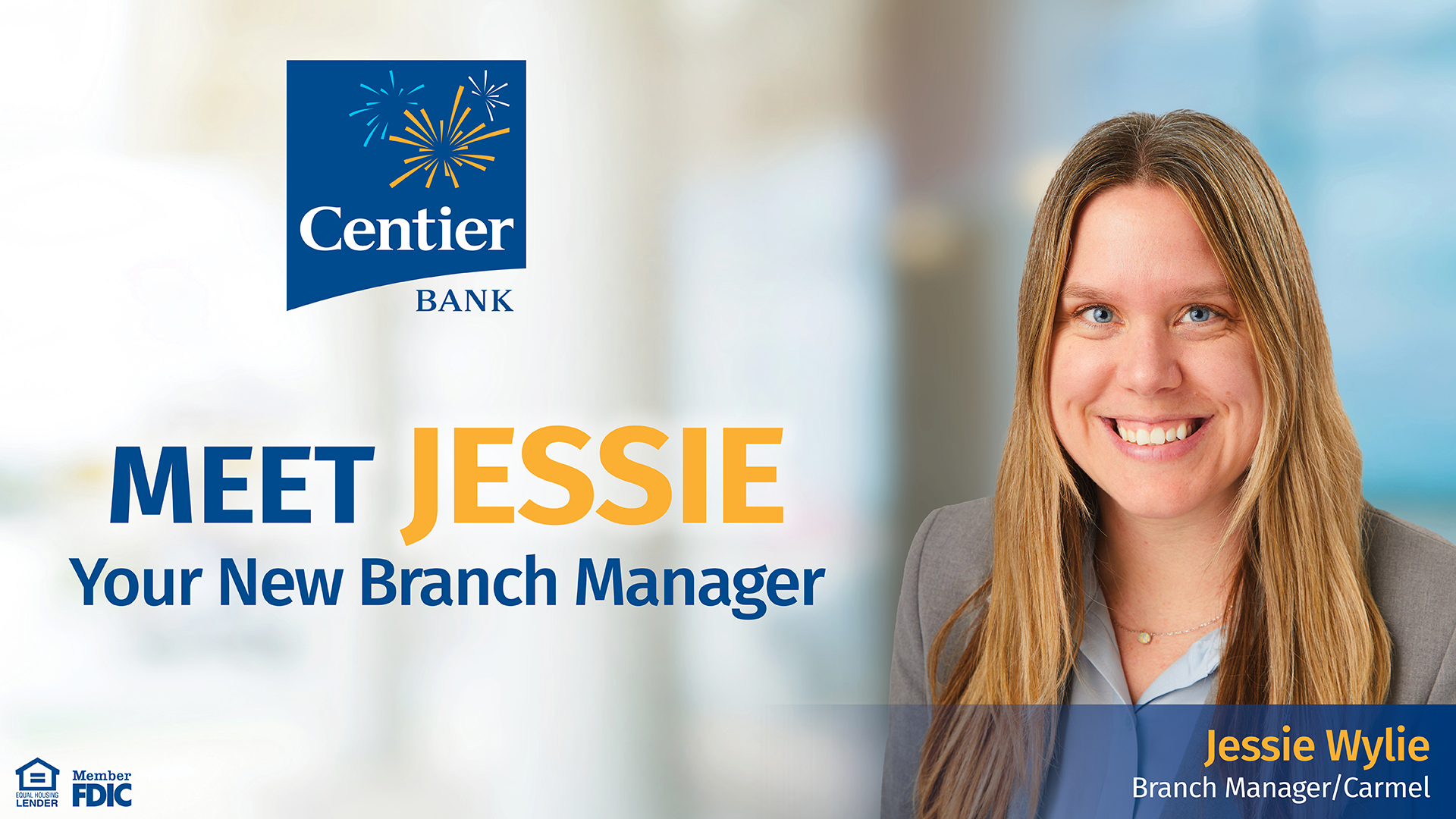 Centier Bank Promotes Jessie Wylie to Carmel Branch Manager